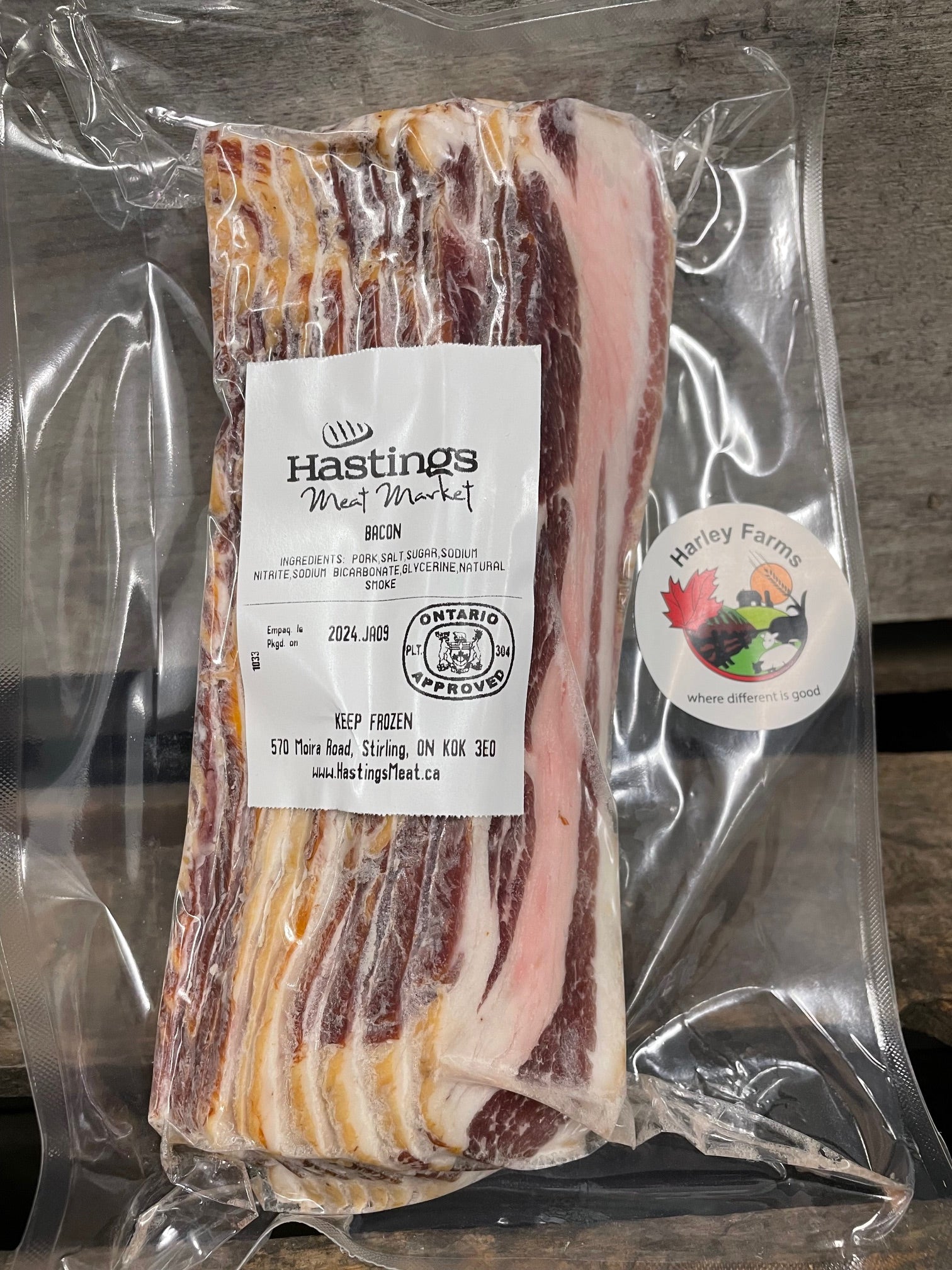 High Welfare Pork Bacon – Harley Farms