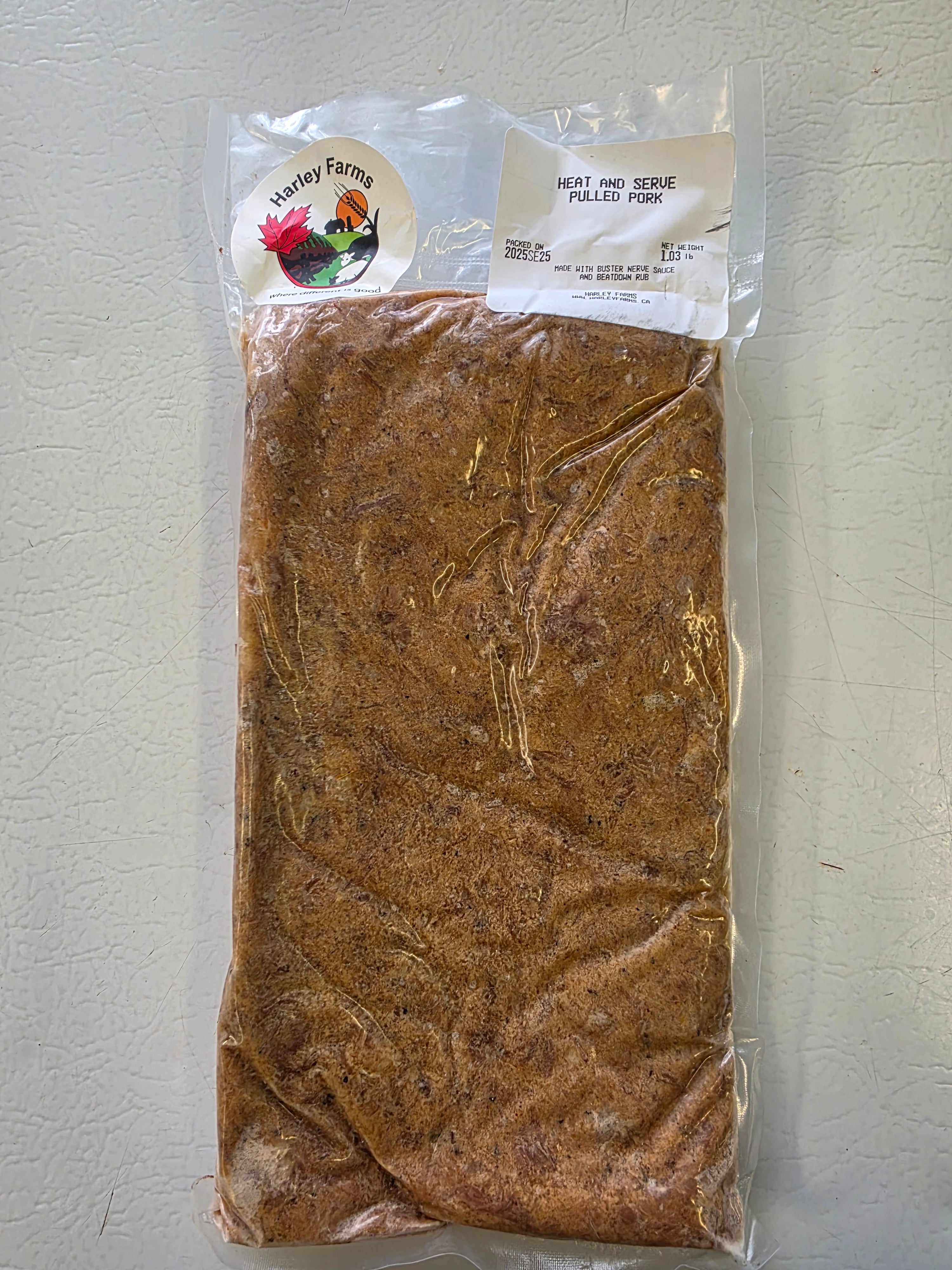 Heat and Serve Pulled Pork – Harley Farms