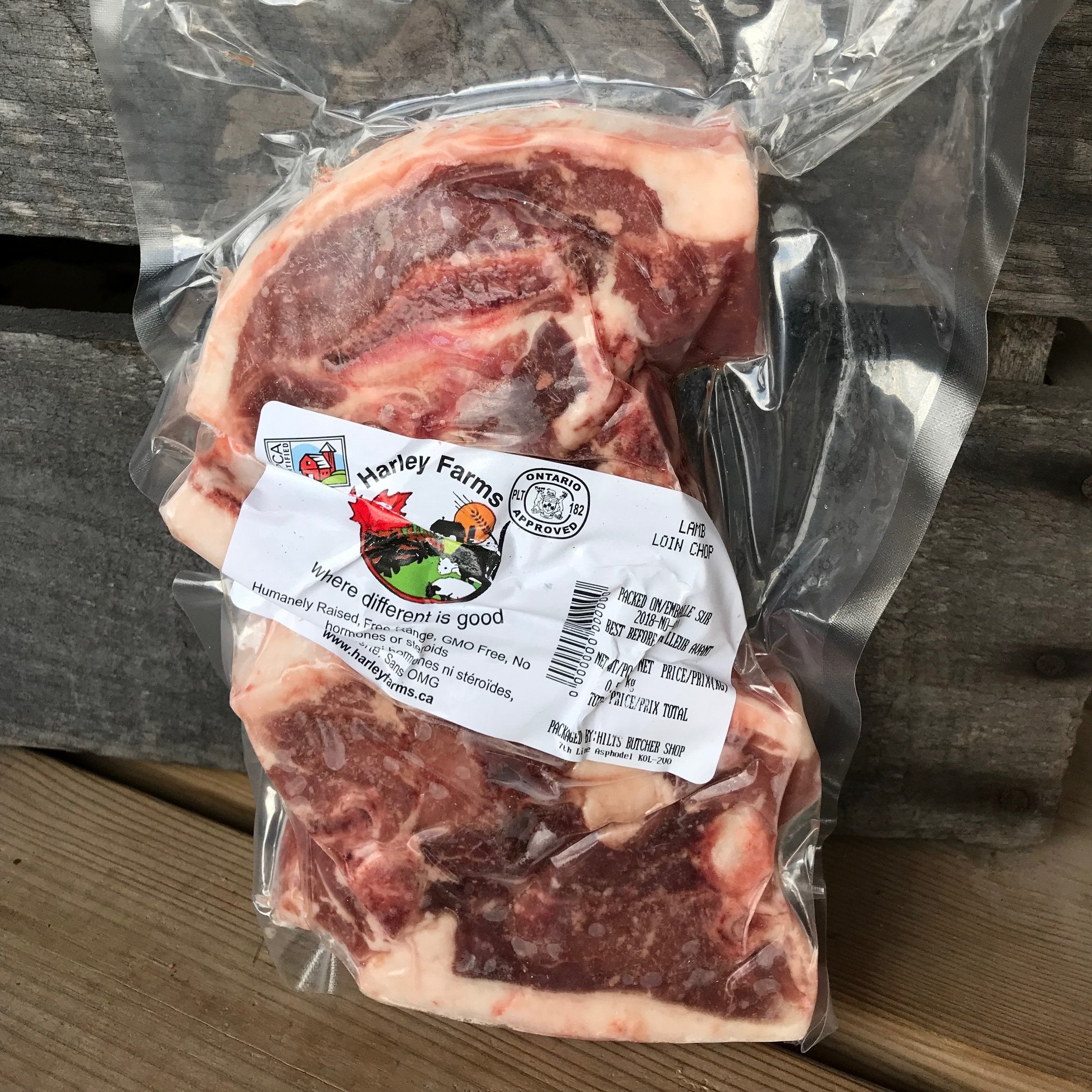 High Welfare Lamb Loin Chops – Harley Farms